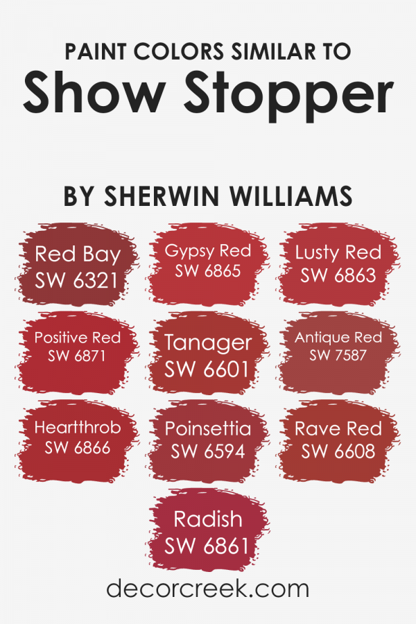 Show Stopper SW 7588 Paint Color by Sherwin Williams - DecorCreek