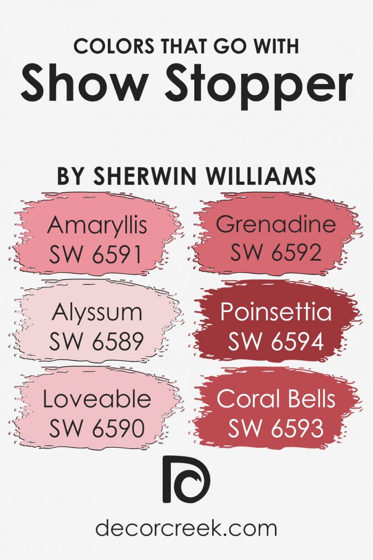 Show Stopper SW 7588 Paint Color by Sherwin Williams - DecorCreek