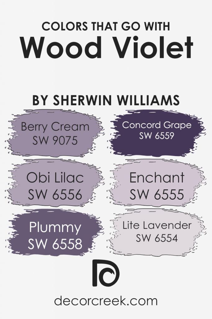 Wood Violet SW 6557 Paint Color by Sherwin Williams - DecorCreek