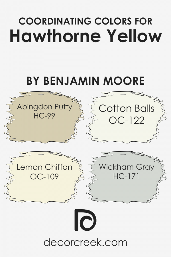 Hawthorne Yellow HC-4 Paint Color by Benjamin Moore - DecorCreek