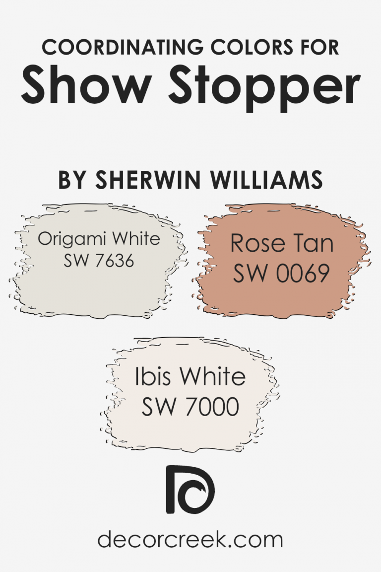 Show Stopper SW 7588 Paint Color by Sherwin Williams - DecorCreek