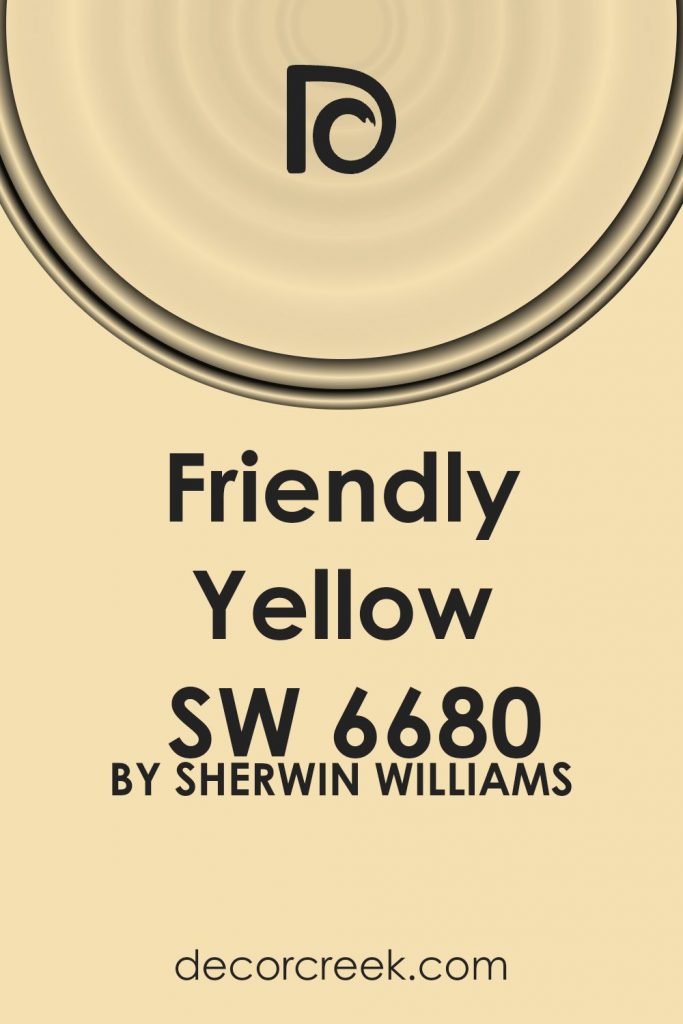 Friendly Yellow SW 6680 Paint Color by Sherwin Williams - DecorCreek