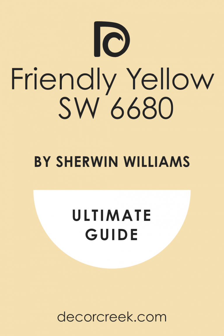 Friendly Yellow SW 6680 Paint Color by Sherwin Williams - DecorCreek