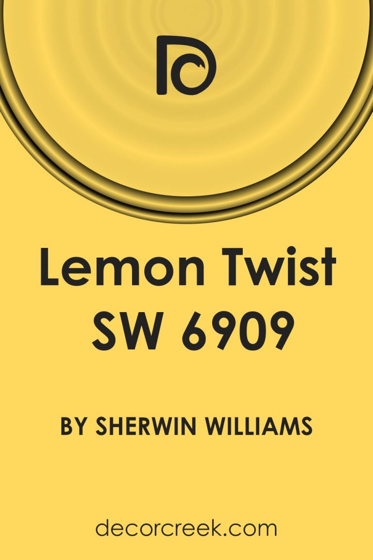 Lemon Twist SW 6909 Paint Color by Sherwin Williams - DecorCreek