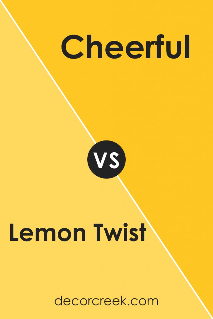 Lemon Twist SW 6909 Paint Color by Sherwin Williams - DecorCreek