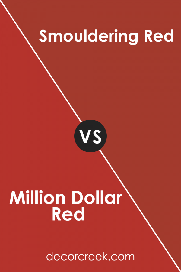 Million Dollar Red 2003-10 Paint Color by Benjamin Moore - DecorCreek
