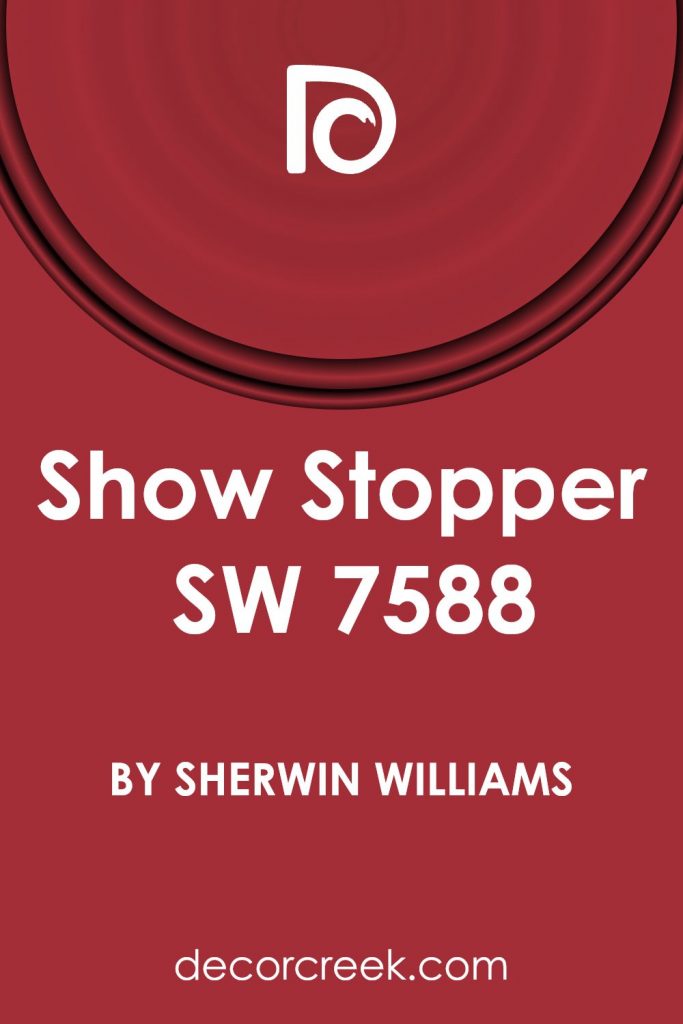 Show Stopper SW 7588 Paint Color by Sherwin Williams - DecorCreek
