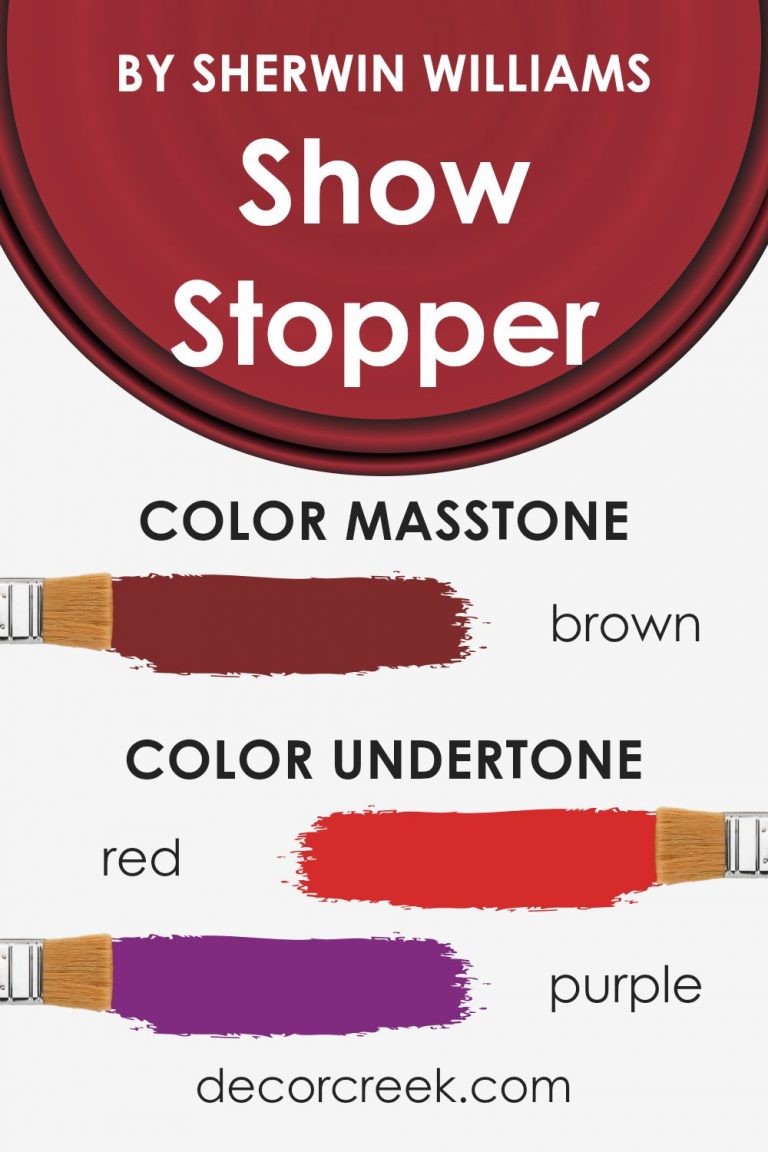 Show Stopper SW 7588 Paint Color by Sherwin Williams - DecorCreek