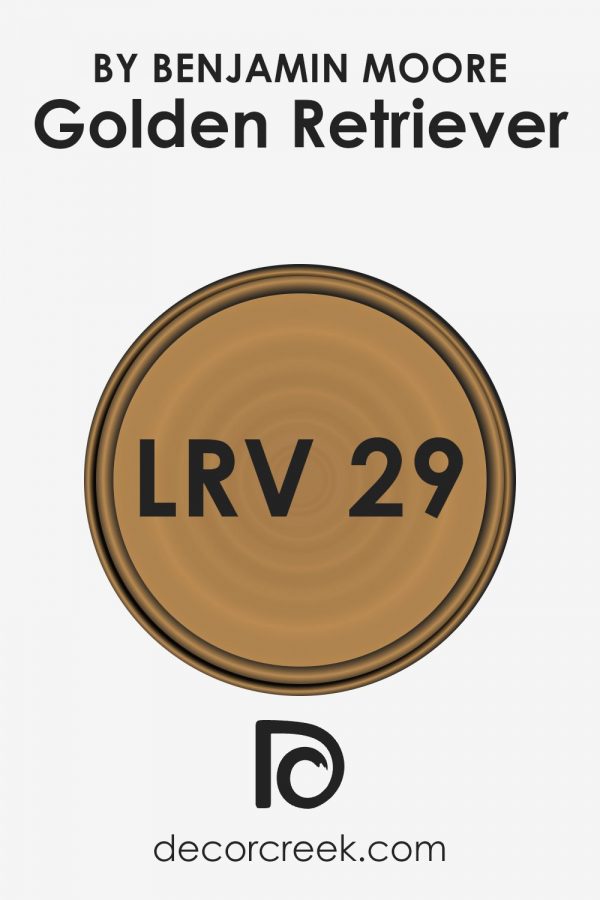 Golden Retriever 2165-30 Paint Color by Benjamin Moore - DecorCreek