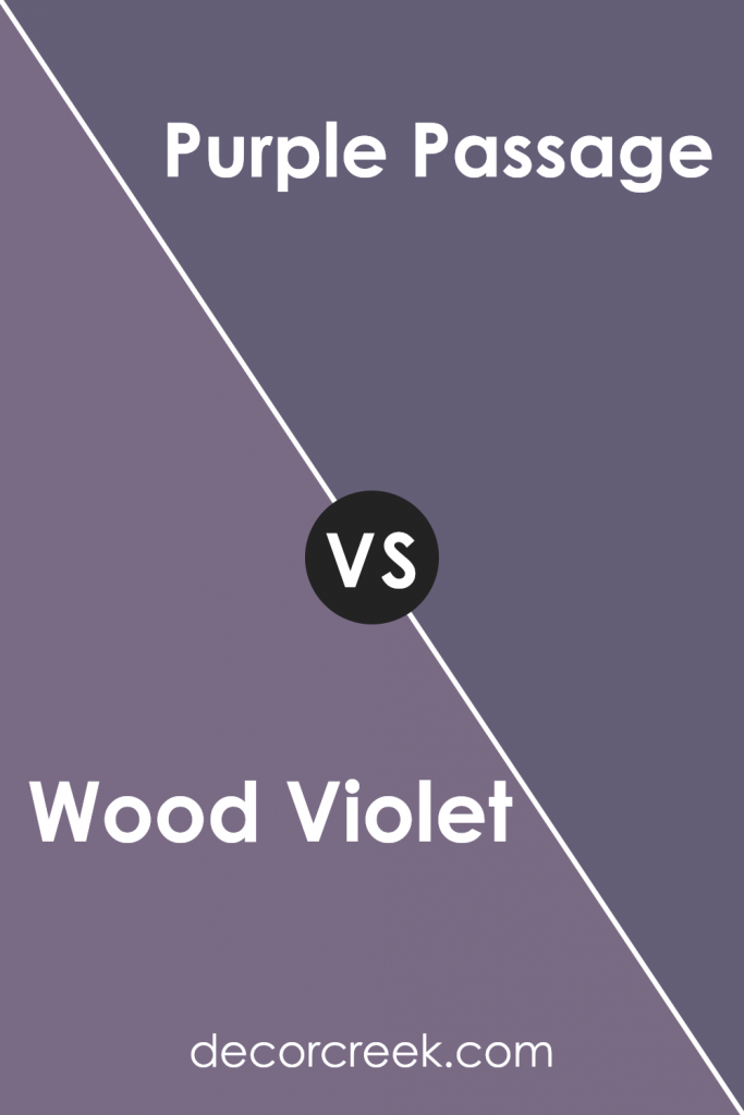 Wood Violet SW 6557 Paint Color by Sherwin Williams - DecorCreek
