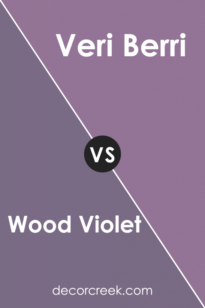 Wood Violet SW 6557 Paint Color by Sherwin Williams - DecorCreek