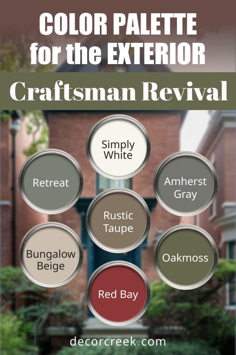 17 Best Paint Color Palettes for the Exterior this Year - DecorCreek