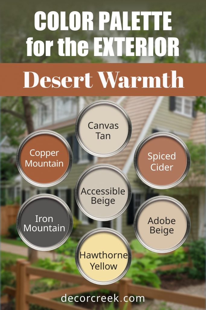 17 Best Paint Color Palettes for the Exterior this Year - DecorCreek