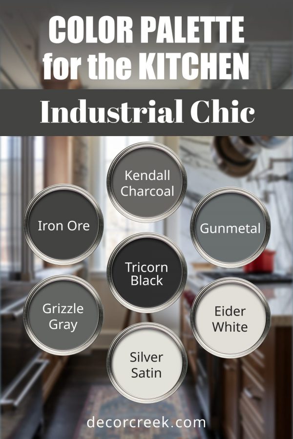 19 Best Paint Color Palettes for the Kitchen - DecorCreek