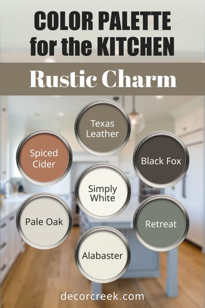 19 Best Paint Color Palettes for the Kitchen - DecorCreek
