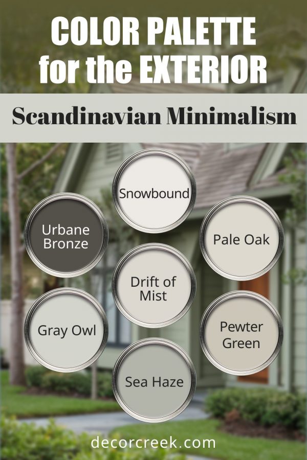 17 Best Paint Color Palettes for the Exterior this Year - DecorCreek