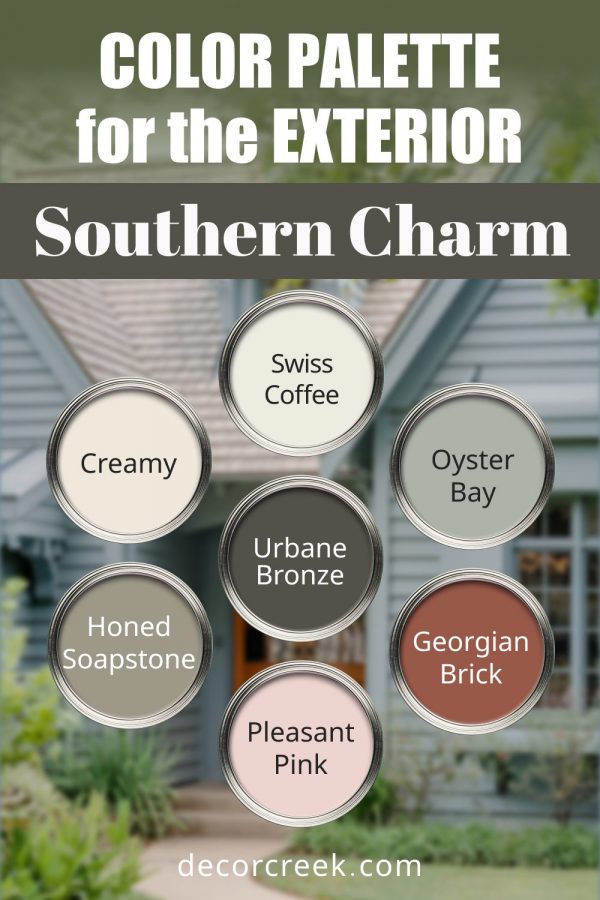 17 Best Paint Color Palettes for the Exterior this Year - DecorCreek