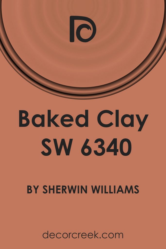 Baked Clay SW 6340 Paint Color by Sherwin Williams - DecorCreek