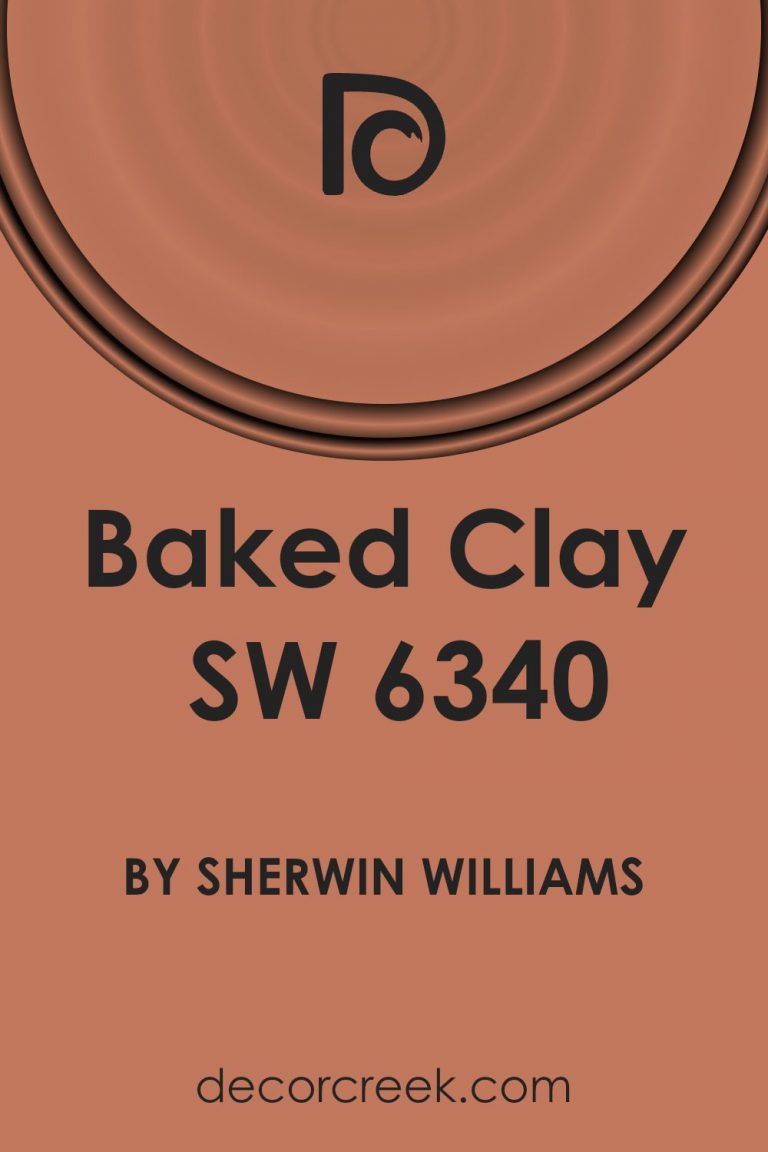 Baked Clay SW 6340 Paint Color by Sherwin Williams - DecorCreek