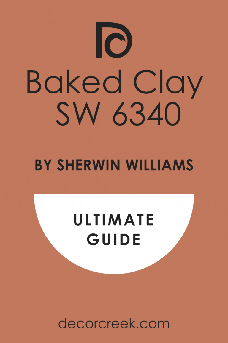 Baked Clay SW 6340 Paint Color by Sherwin Williams - DecorCreek