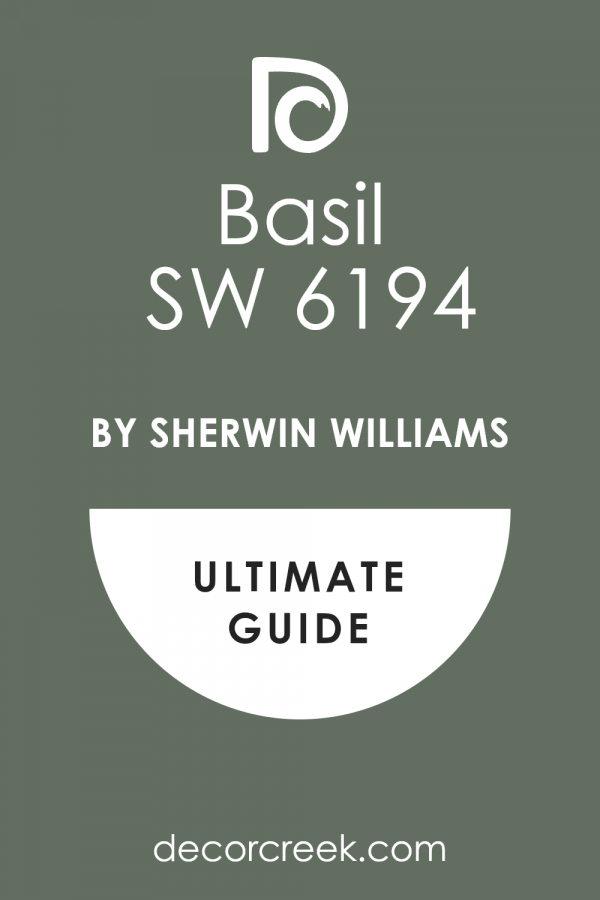 Basil SW 6194 Paint Color by Sherwin Williams - DecorCreek