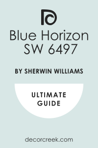 Blue Horizon SW 6497 Paint Color by Sherwin Williams - DecorCreek