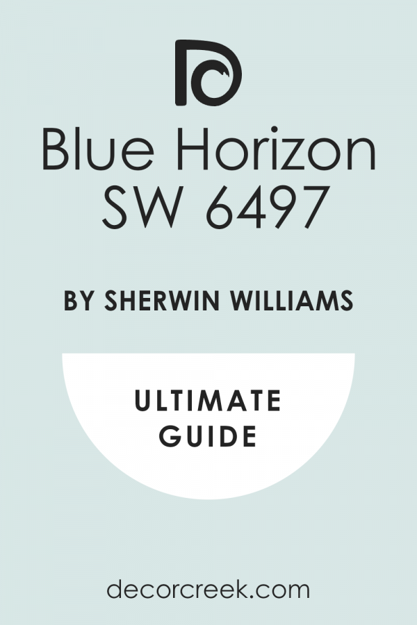 Blue Horizon SW 6497 Paint Color by Sherwin Williams - DecorCreek