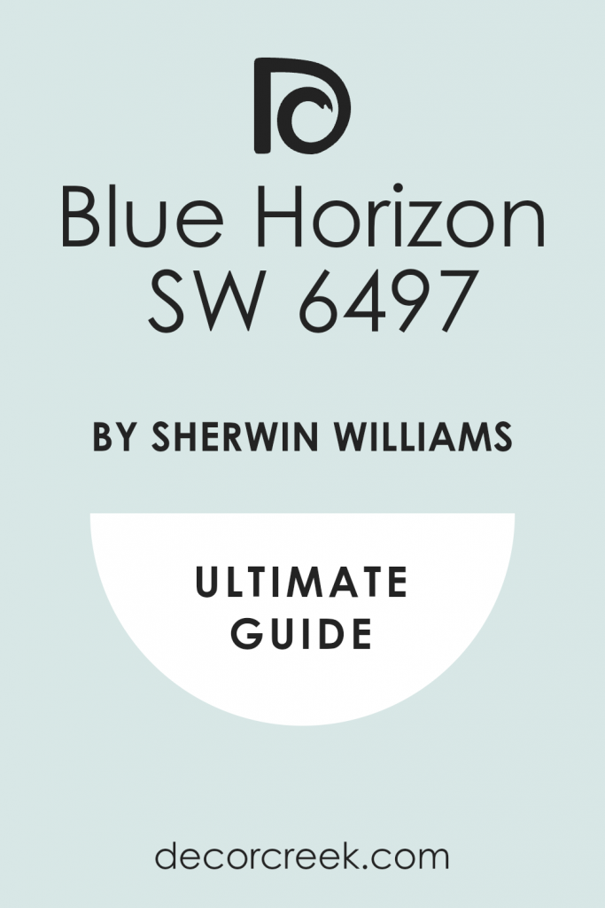 Blue Horizon SW 6497 Paint Color by Sherwin Williams - DecorCreek
