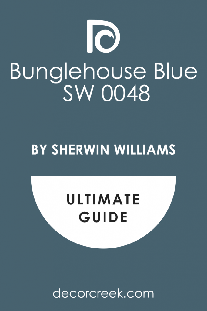 Bunglehouse Blue SW 0048 Paint Color by Sherwin Williams - DecorCreek
