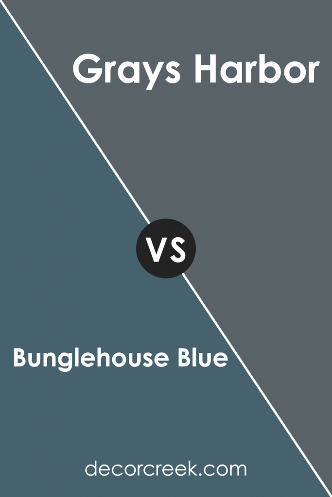 Bunglehouse Blue SW 0048 Paint Color by Sherwin Williams - DecorCreek