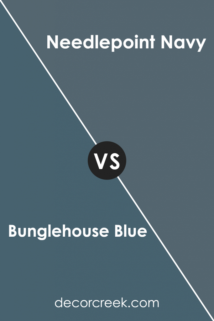 Bunglehouse Blue SW 0048 Paint Color by Sherwin Williams - DecorCreek