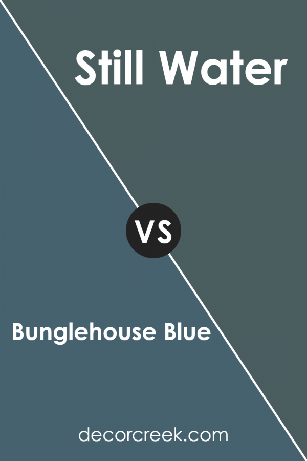 Bunglehouse Blue SW 0048 Paint Color by Sherwin Williams - DecorCreek