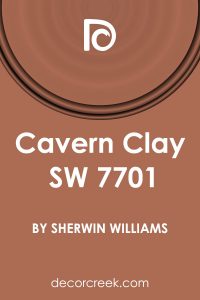 Cavern Clay SW 7701 Paint Color by Sherwin Williams - DecorCreek