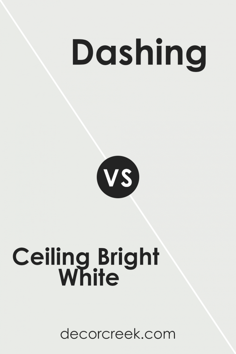 Ceiling Bright White SW 7007 Paint Color by Sherwin Williams - DecorCreek