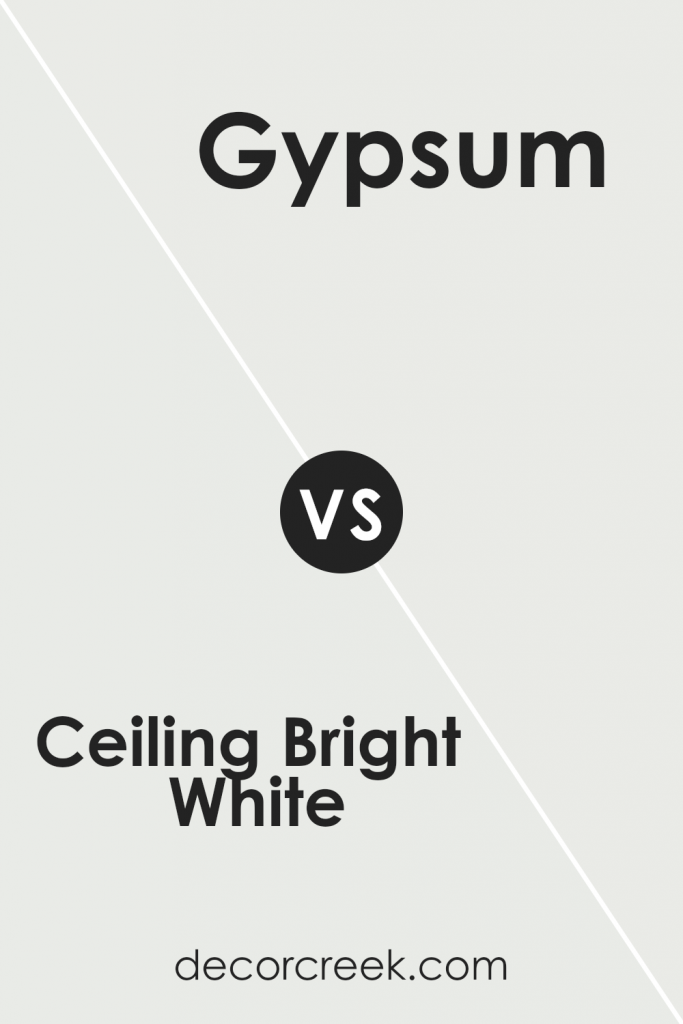 Ceiling Bright White SW 7007 Paint Color by Sherwin Williams - DecorCreek