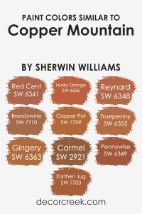 Copper Mountain SW 6356 Paint Color by Sherwin Williams - DecorCreek