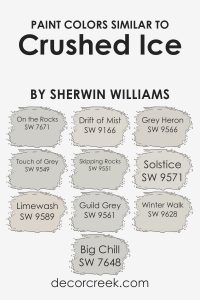 Crushed Ice SW 7647 Paint Color by Sherwin Williams - DecorCreek