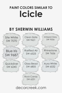 Icicle SW 6238 Paint Color by Sherwin Williams - DecorCreek