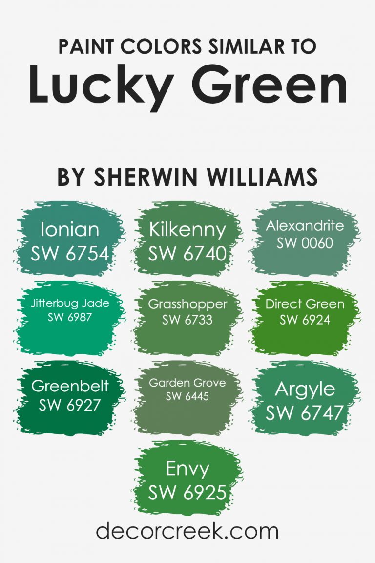 Lucky Green SW 6926 Paint Color by Sherwin Williams - DecorCreek