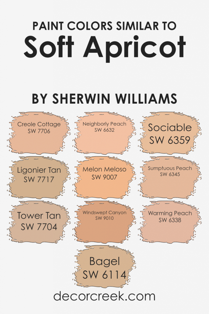 Soft Apricot SW 6352 Paint Color by Sherwin Williams - DecorCreek