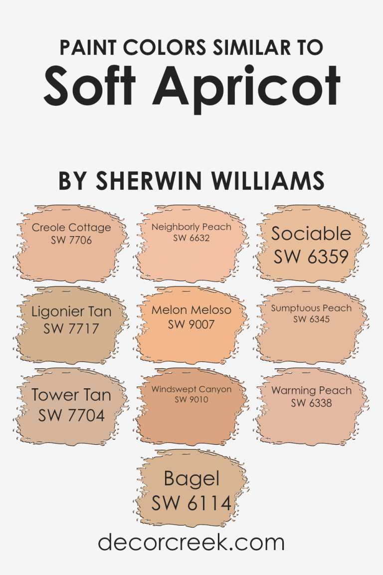 Soft Apricot SW 6352 Paint Color by Sherwin Williams - DecorCreek