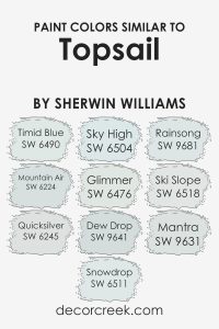 Topsail SW 6217 Paint Color by Sherwin Williams - DecorCreek