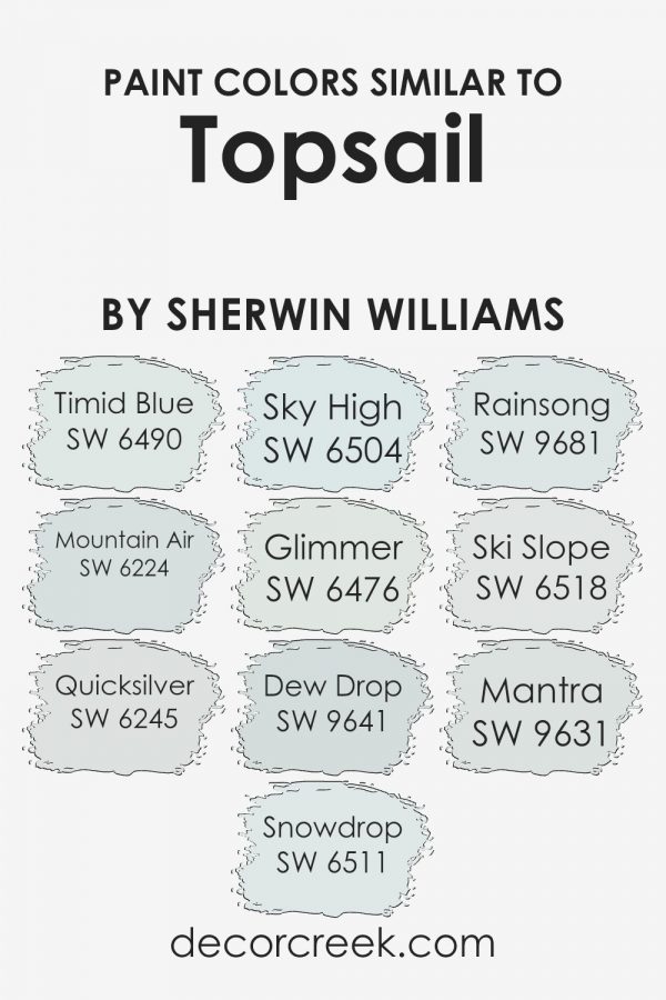 Topsail SW 6217 Paint Color by Sherwin Williams - DecorCreek