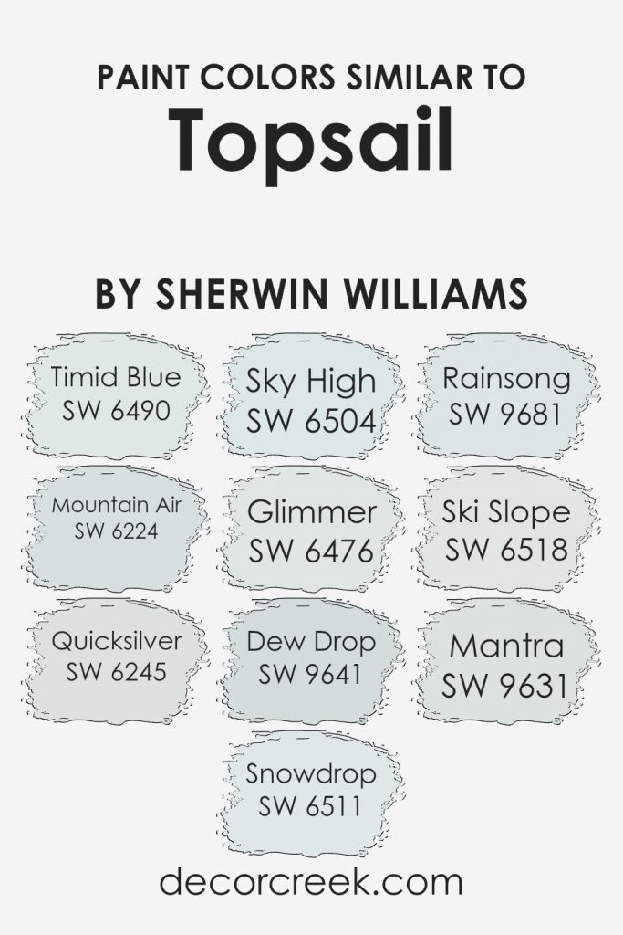 Topsail SW 6217 Paint Color by Sherwin Williams - DecorCreek