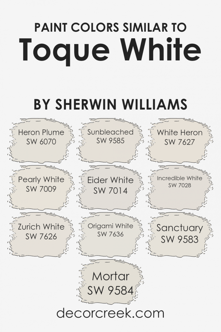 Toque White SW 7003 Paint Color by Sherwin Williams - DecorCreek