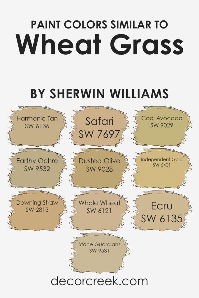 Wheat Grass SW 6408 Paint Color by Sherwin Williams - DecorCreek