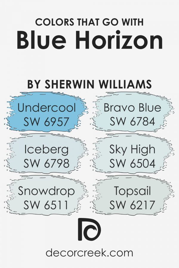 Blue Horizon SW 6497 Paint Color by Sherwin Williams - DecorCreek