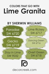Lime Granita SW 6715 Paint Color by Sherwin Williams - DecorCreek