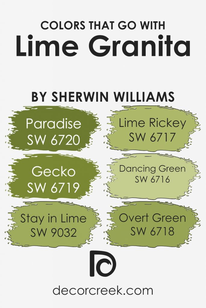 Lime Granita SW 6715 Paint Color by Sherwin Williams - DecorCreek