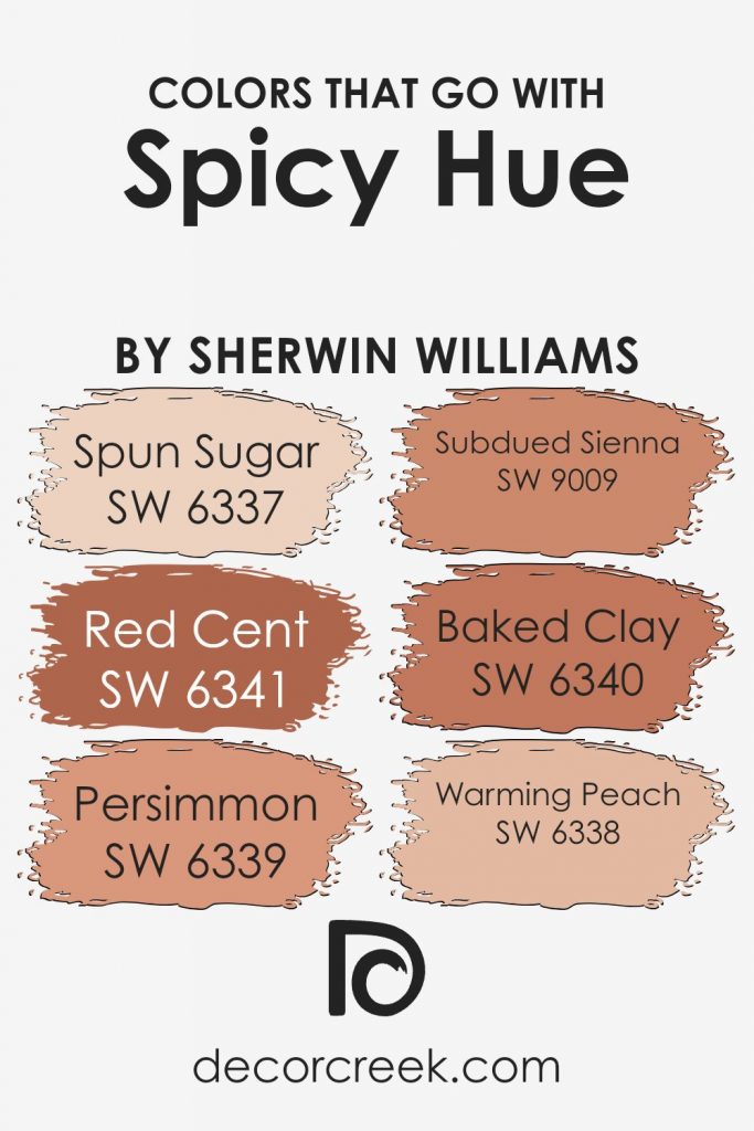 Spicy Hue SW 6342 Paint Color by Sherwin Williams - DecorCreek